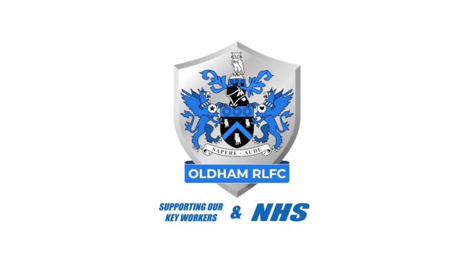 Oldham change club crest to show appreciation of NHS and key workers ...