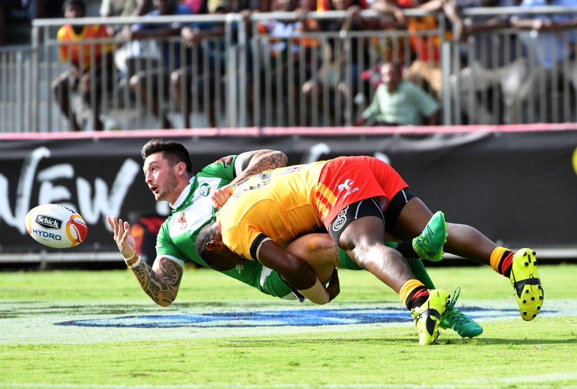 Set of Six with Ollie Roberts: Playing against Iafeta Paleaaesina in ...