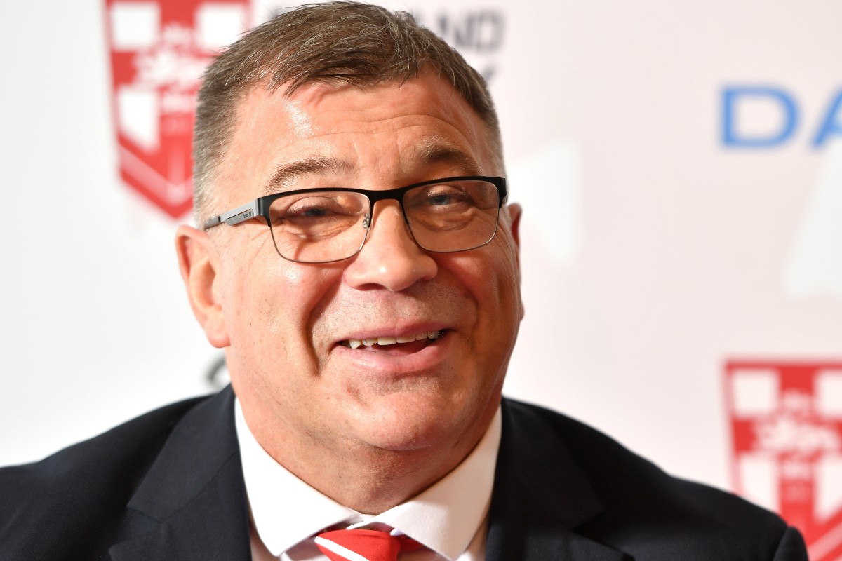 Shaun Wane takes first England session | Love Rugby League