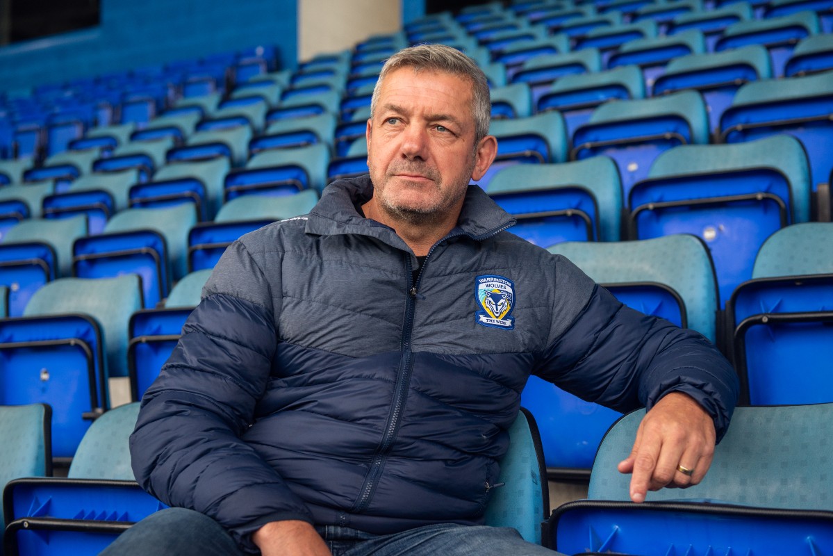 Daryl Powell working hard on Warrington's foundations