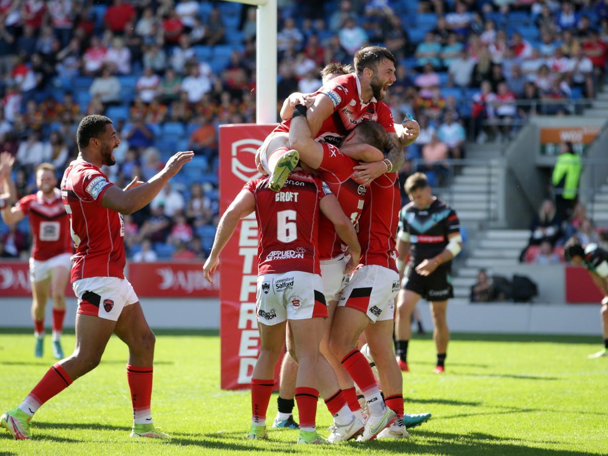 Salford Red Devils have belief to beat anyone says coach