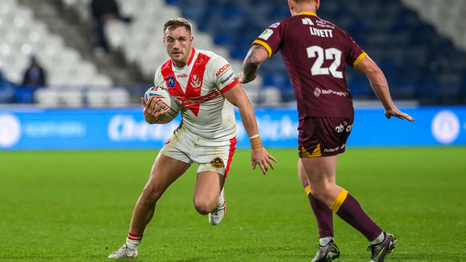Huddersfield 12-14 St Helens: Matty Lees mammoth effort helps Saints win