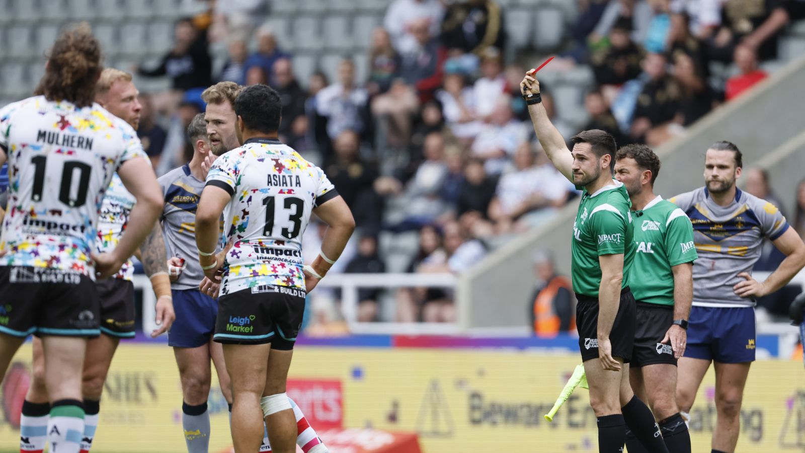 Four players suspended following Magic Weekend action including Leigh ...