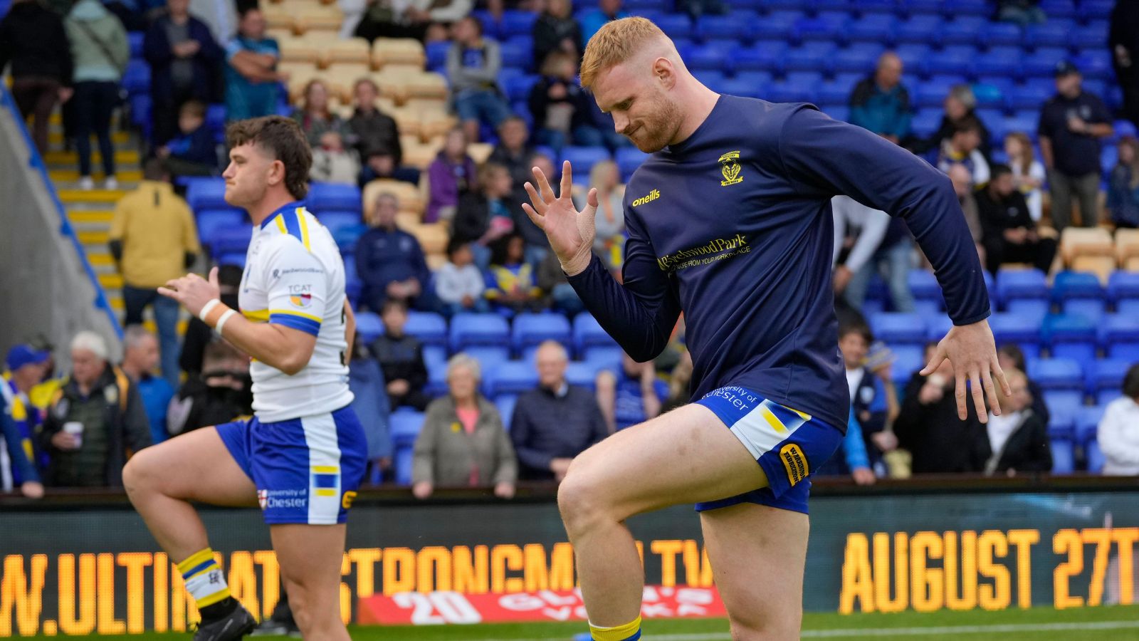 Warrington Wolves: Gil Dudson dropped as duo await scan results ...