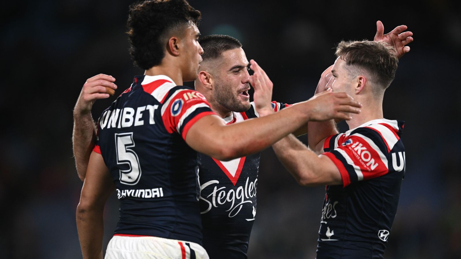 NRL: Sydney Roosters pile pressure on Jason Demetriou with heavy win