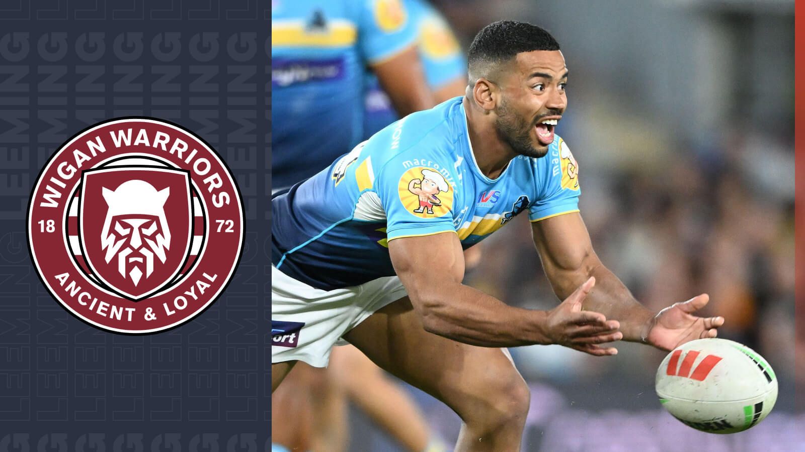 Kruise Leeming details why he chose to join Wigan Warriors 'champion ...