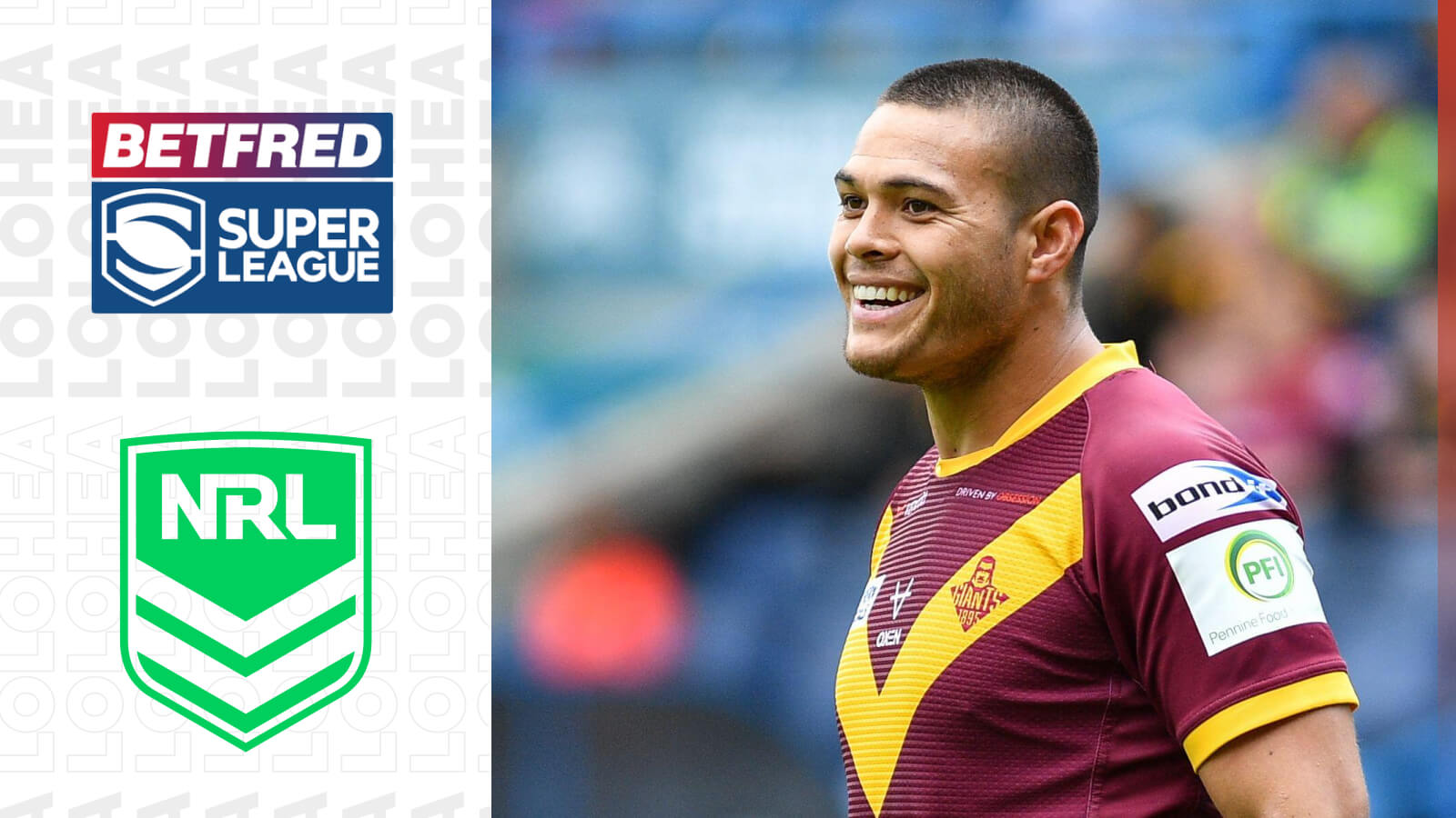 Huddersfield Giants star swats off NRL pre-season theories as 2024 Super League preparations are ...