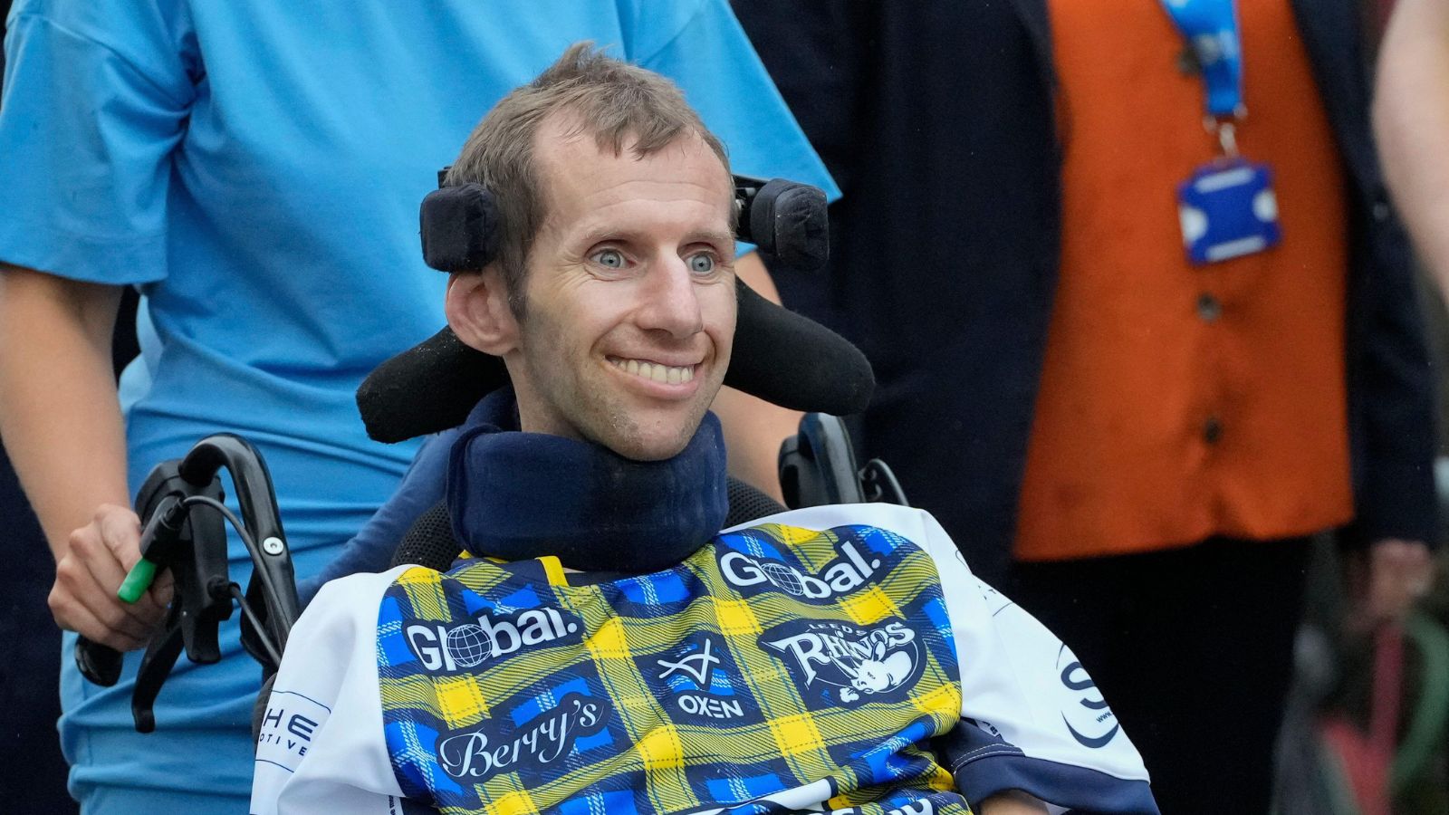 Rob Burrow: 'I am honoured to receive CBE on behalf of MND community'