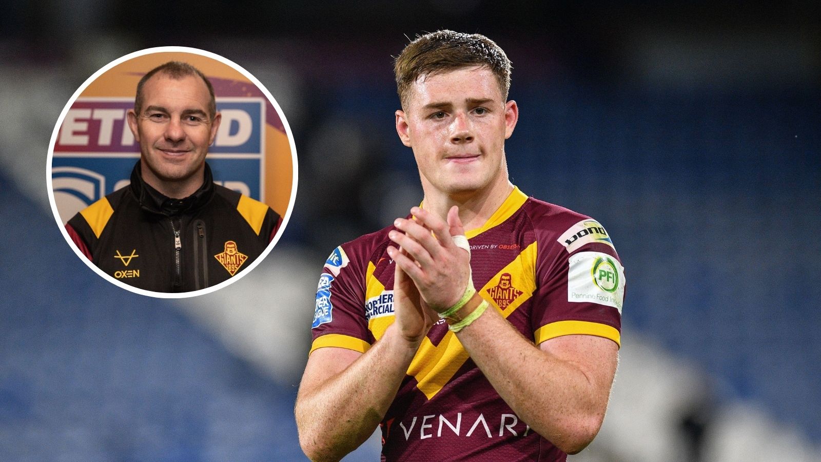 Huddersfield Giants young gun embracing Ian Watson's dazzling praise ...