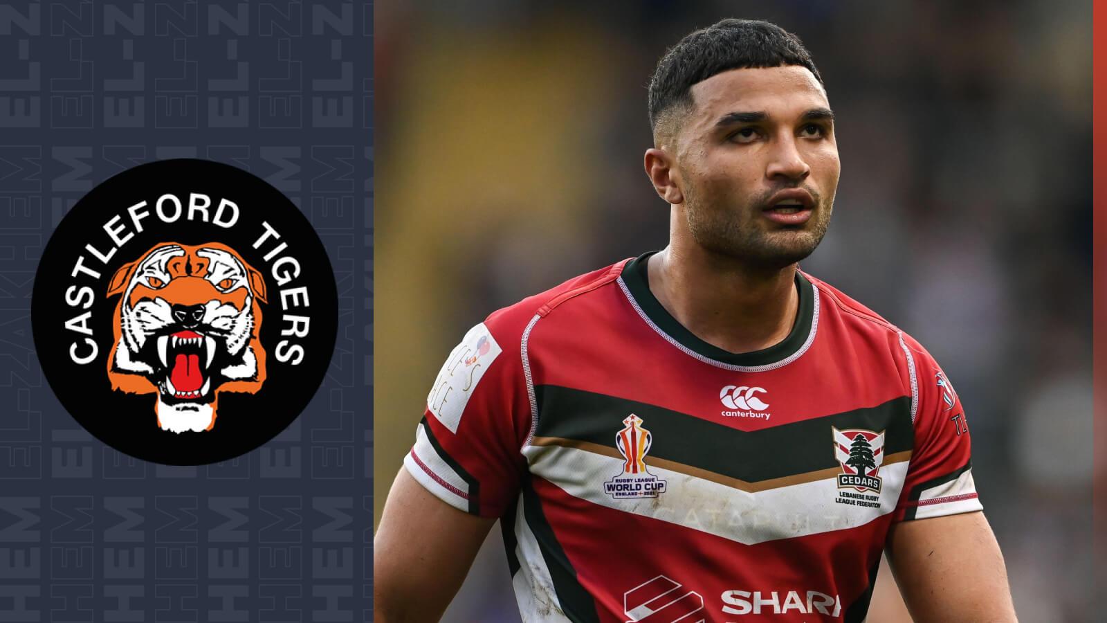 Exclusive: Castleford Tigers new boy Elie El-Zakhem out to prove NRL ...