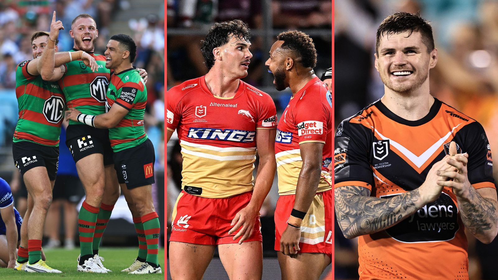 Brits in the NRL: Tom Burgess & Herbie Farnworth score tries in victories