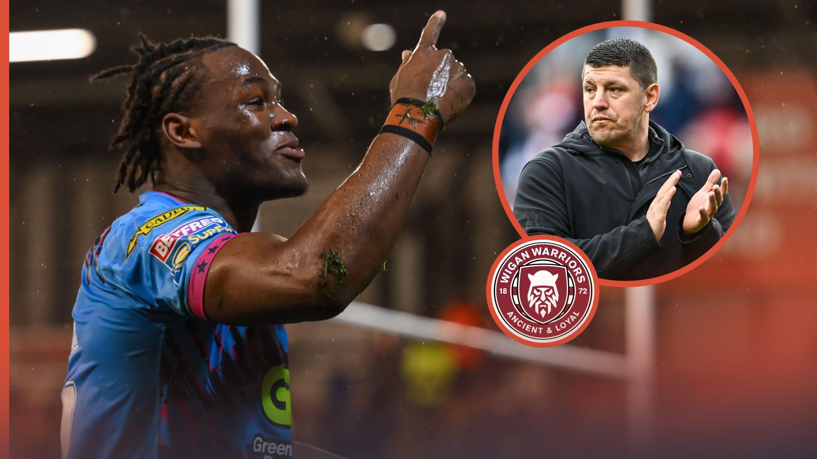 Junior Nsemba: Inside the rise of Wigan Warriors' towering prospect