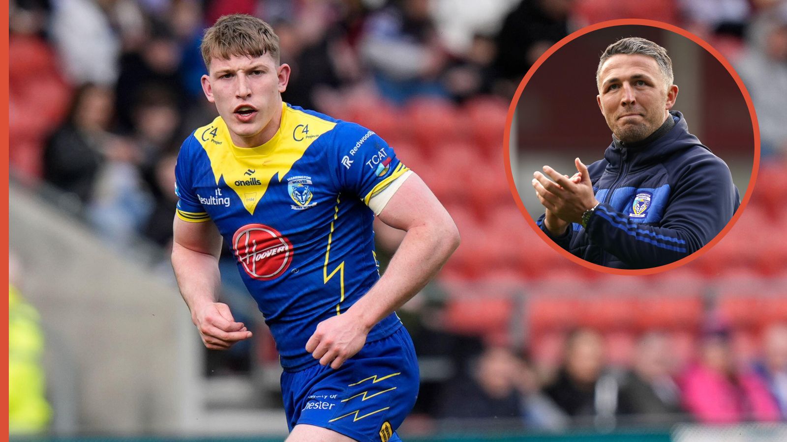 Warrington Wolves young gun Matty Nicholson earns Sam Burgess praise