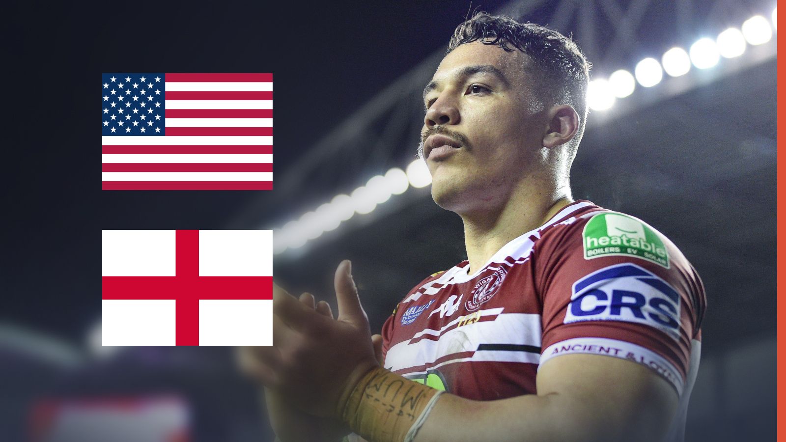 Wigan Warriors' Tyler Dupree reveals USA heritage, famous NFL relative