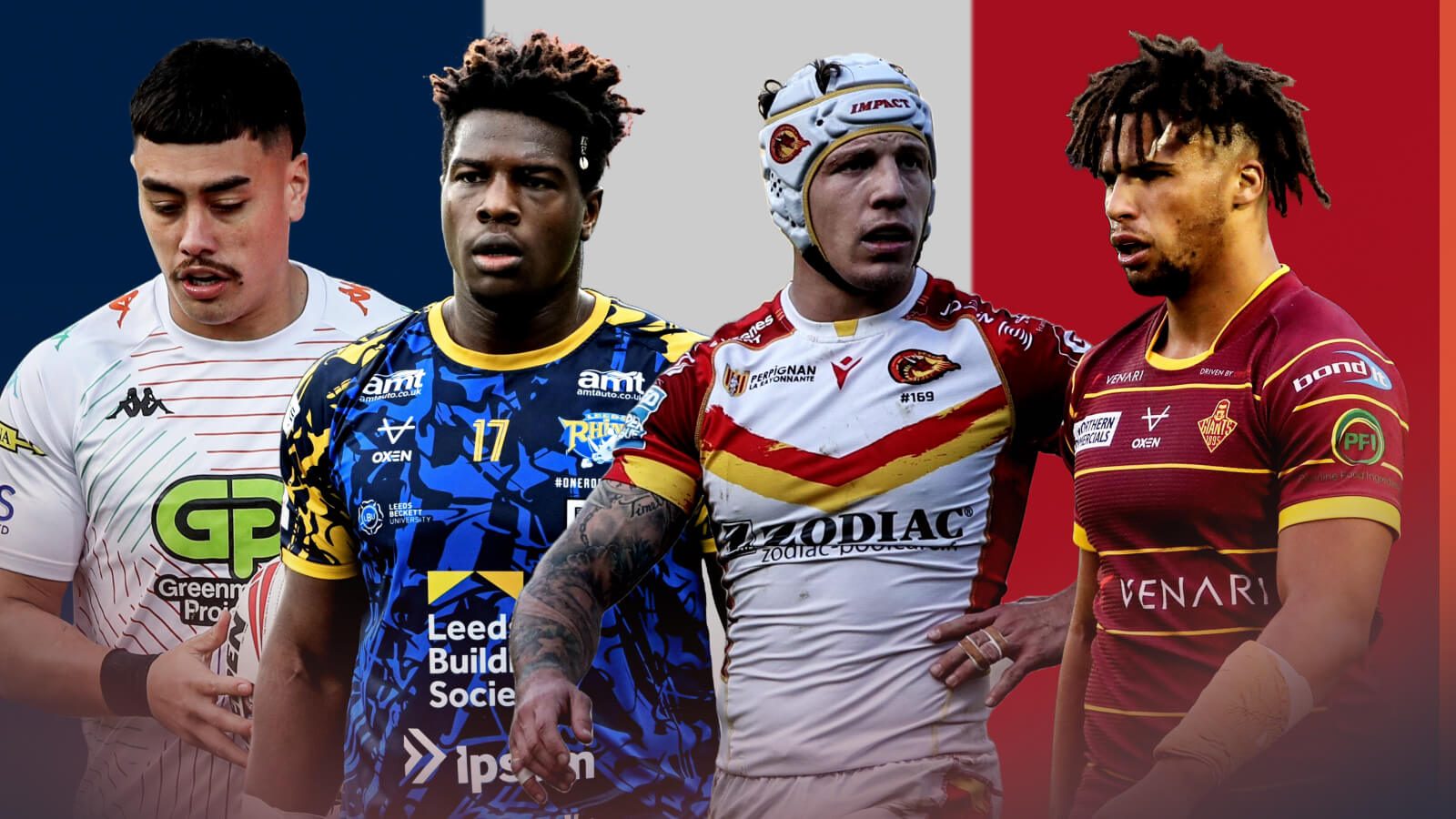 Wigan Warriors, Leeds Rhinos forwards in France squad for autumn Tests