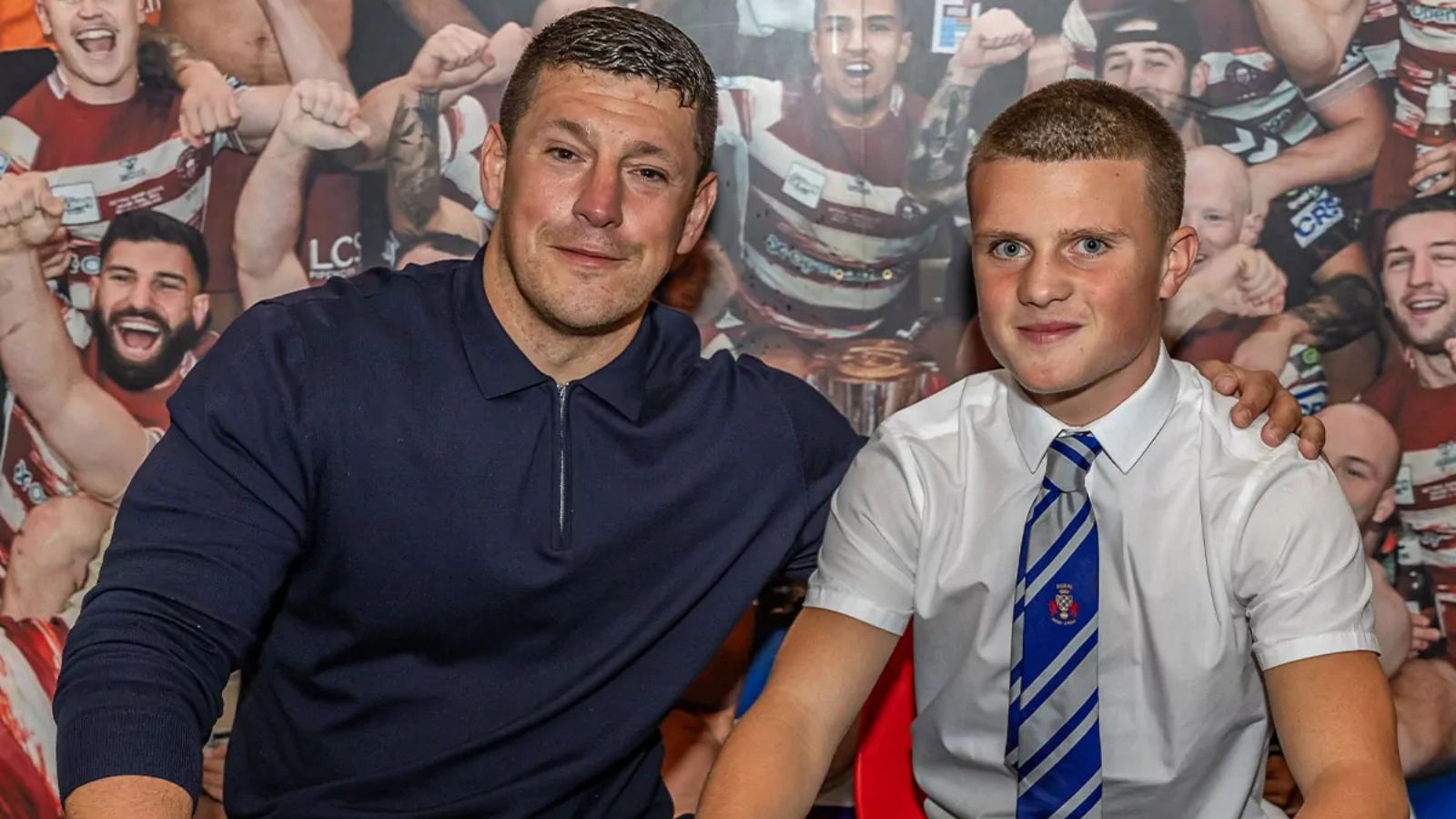 Super League coach's son sees Wigan Warriors move confirmed