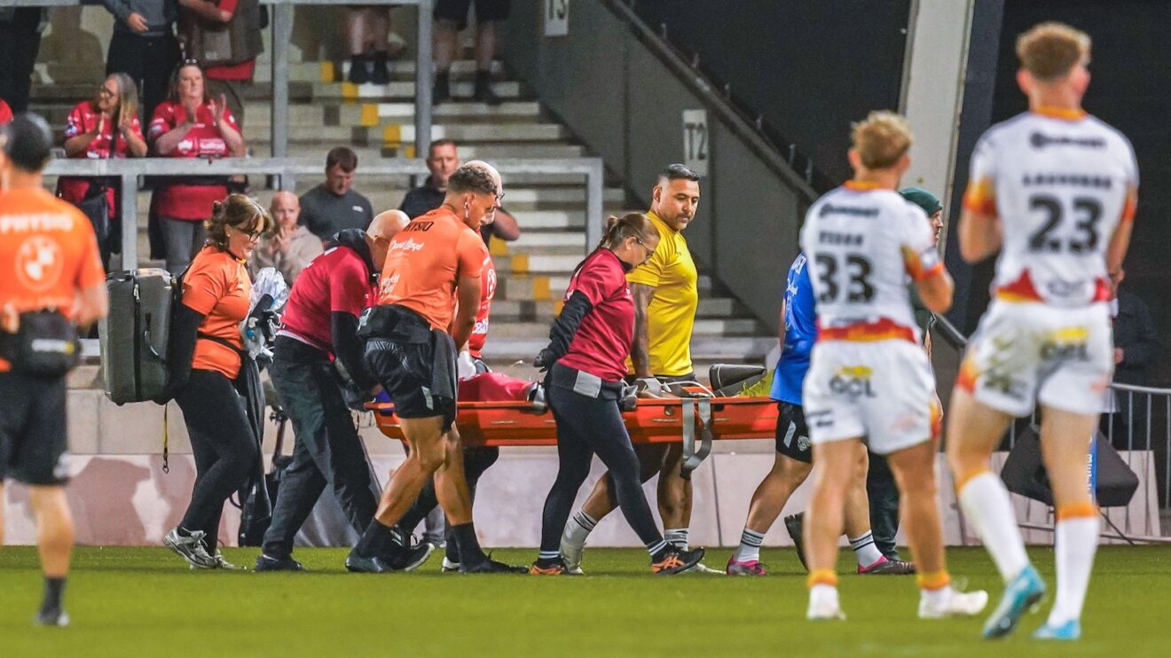 Salford Red Devils provide medial update on star after horror clash
