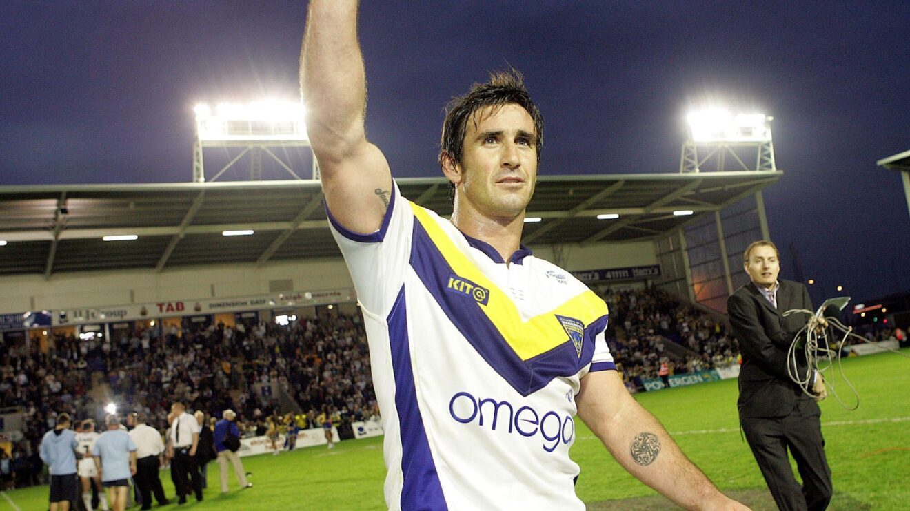 Andrew Johns' Warrington debut remembered on 20th anniversary