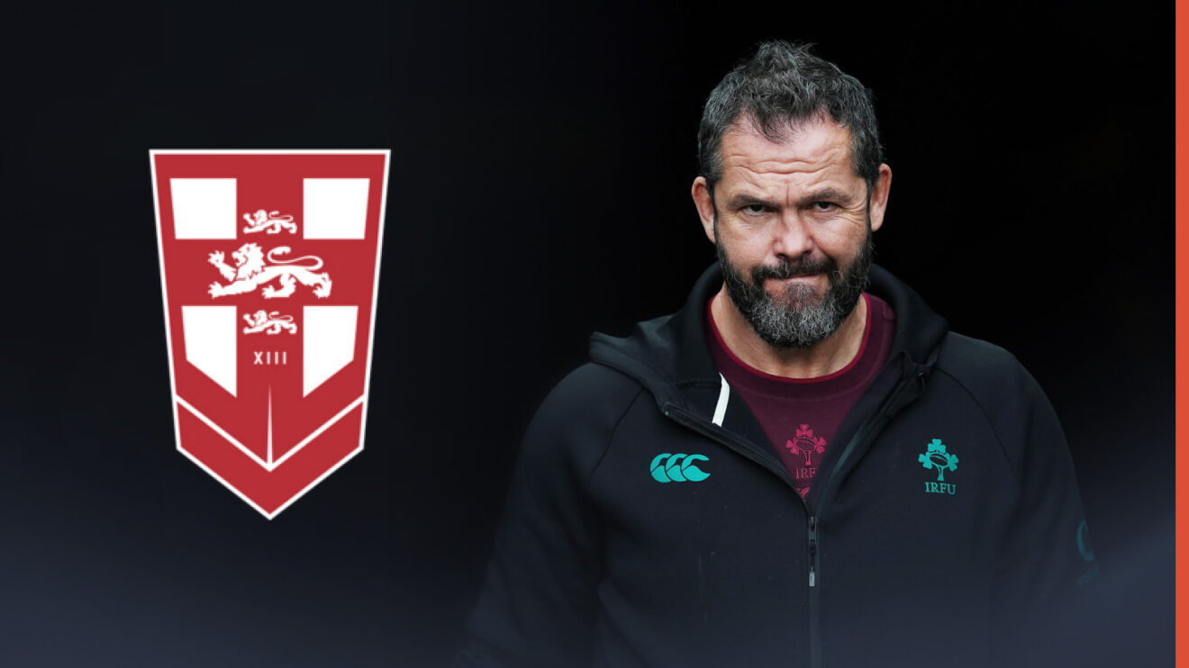 Ireland Rugby's Andy Farrell backed for England rugby league job