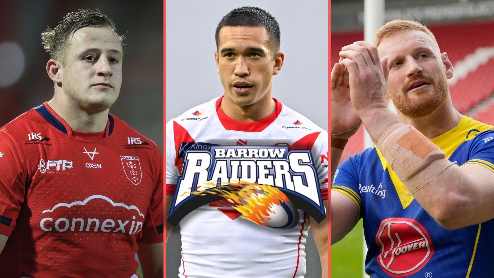 Barrow Raiders' 2026 squad numbers include 7 ex-Super League stars