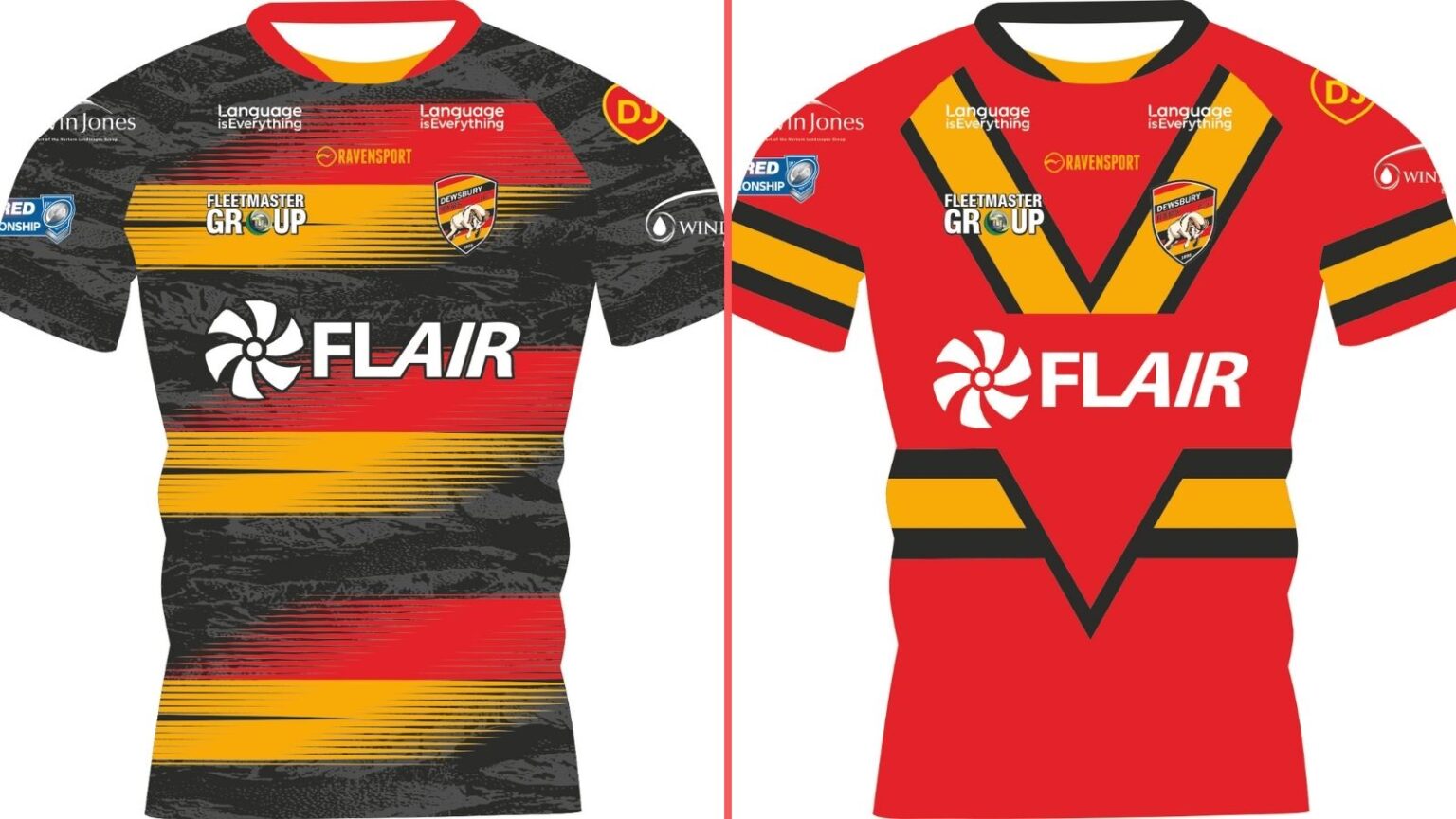 2026 RFL Championship kits: London Broncos, Widnes Vikings
